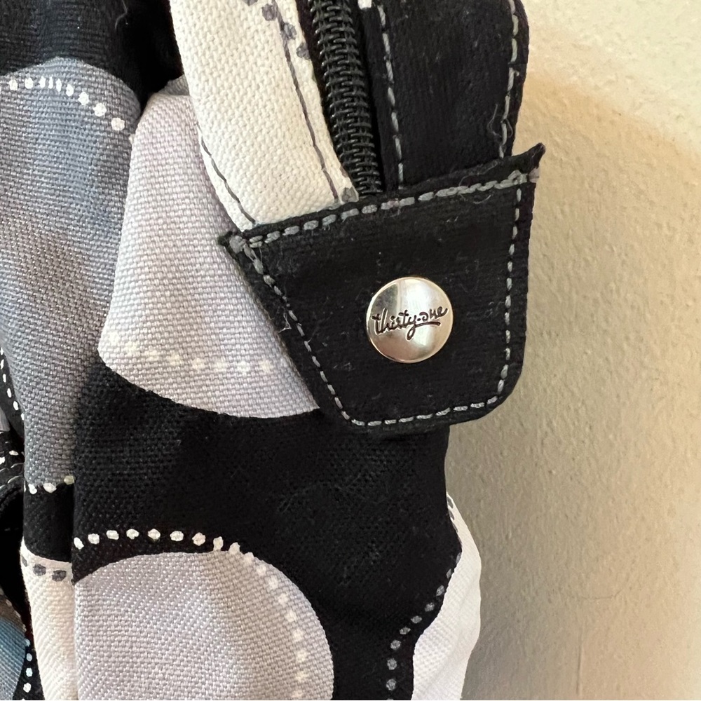 Rare/Retired Thirty-One Casual Cargo Bag Got Dots Nwot - Gem